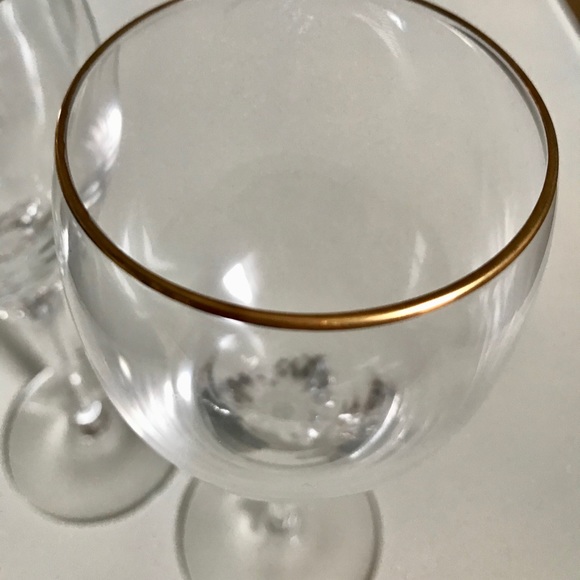 Lenox | Dining | Lenox Erica Crystal Wine Goblet Glasses 4 | Poshmark